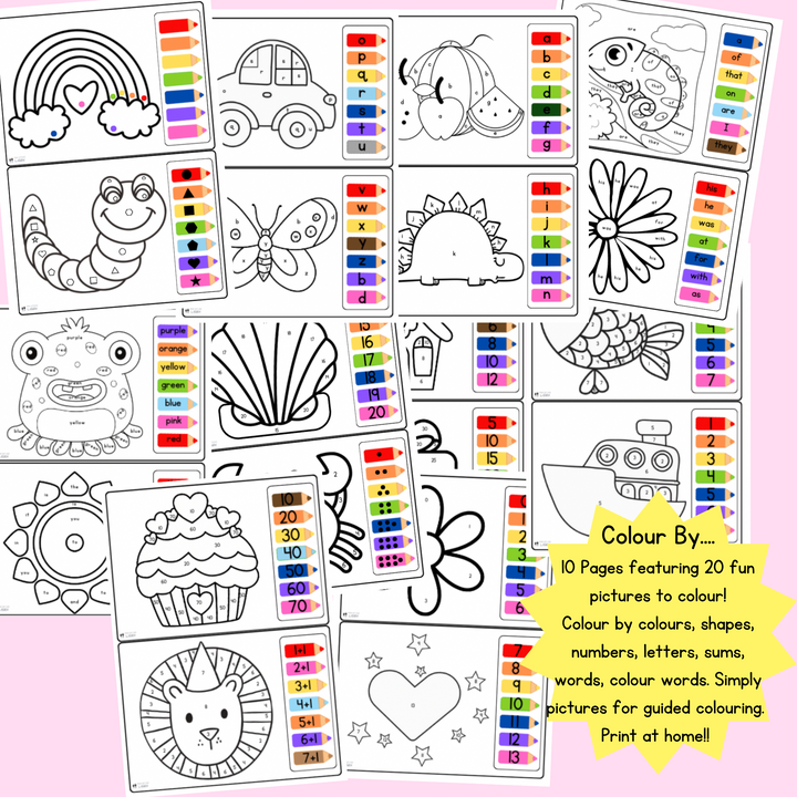 Activity and Colouring Books – The Littles Learn